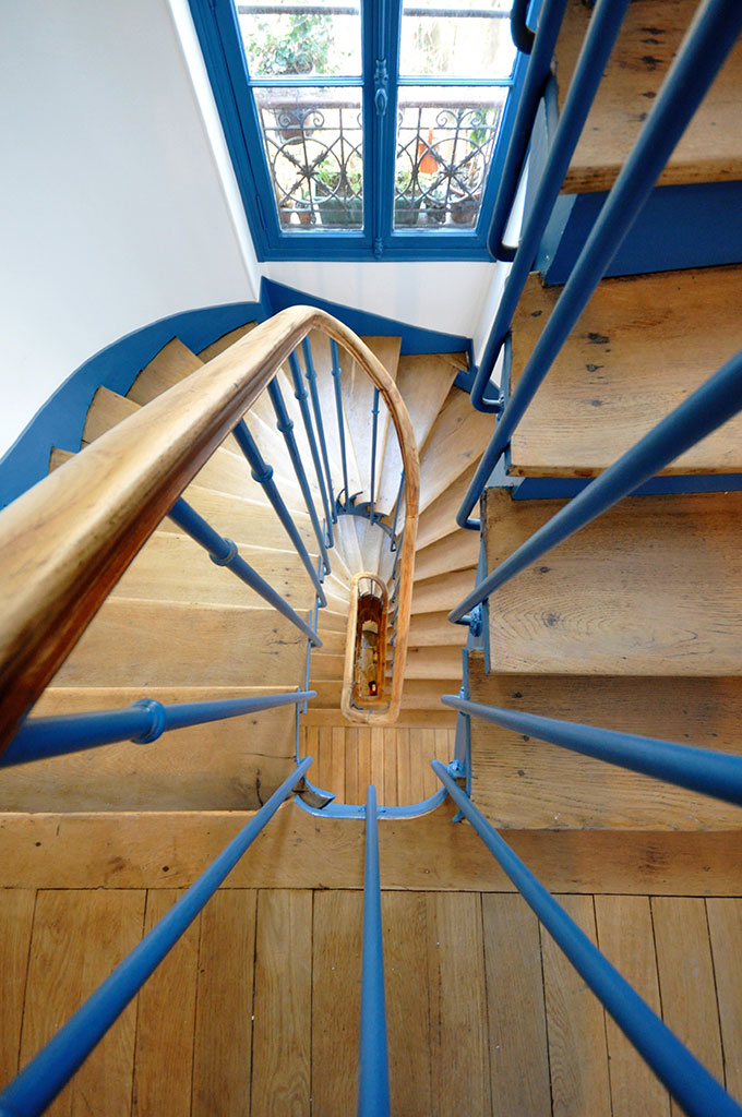 Cage d’escalier à Clichy – ETS BANLOG & CO